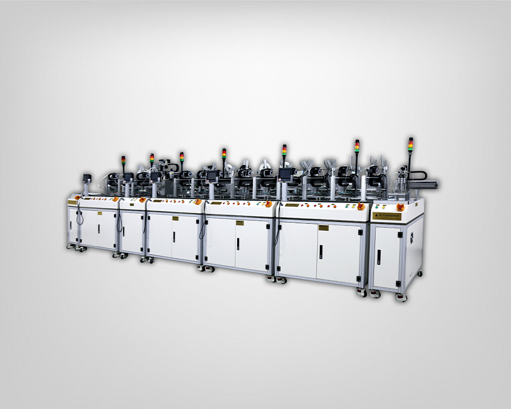 Multi-Station Back Adhesive Labeling Automatic Production Line | High ...